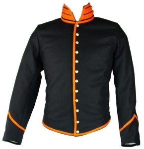 US Civil war Union Navy Blue Cavalry Mounted Wool Shell Jacket